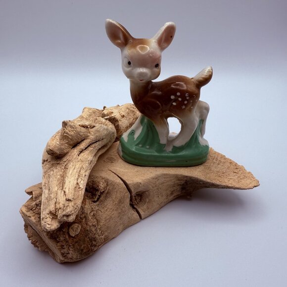 Other | Vintage Ceramic Fawn Figurine | Poshmark
